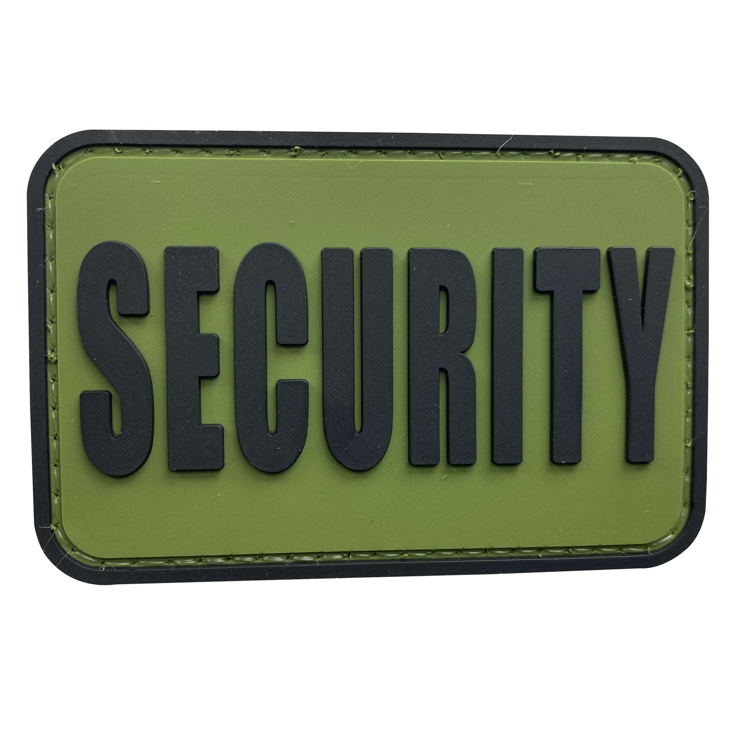 uuKen 3x2 inches Small PVC Rubber Security Guard Officer Morale Patch