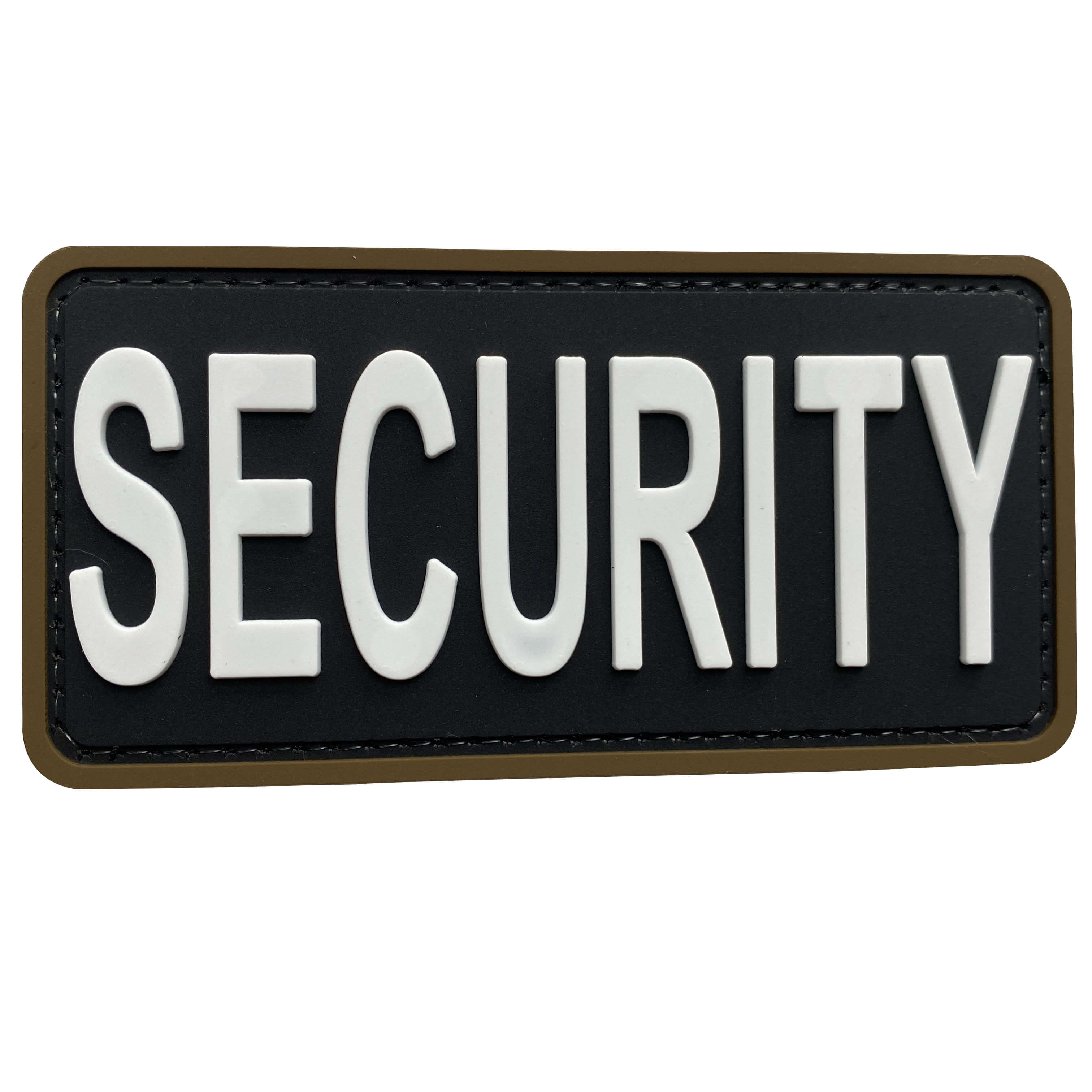 uuKen 4x2 inches Small PVC Security Patch Hook Backing 2x4 inch for Ar