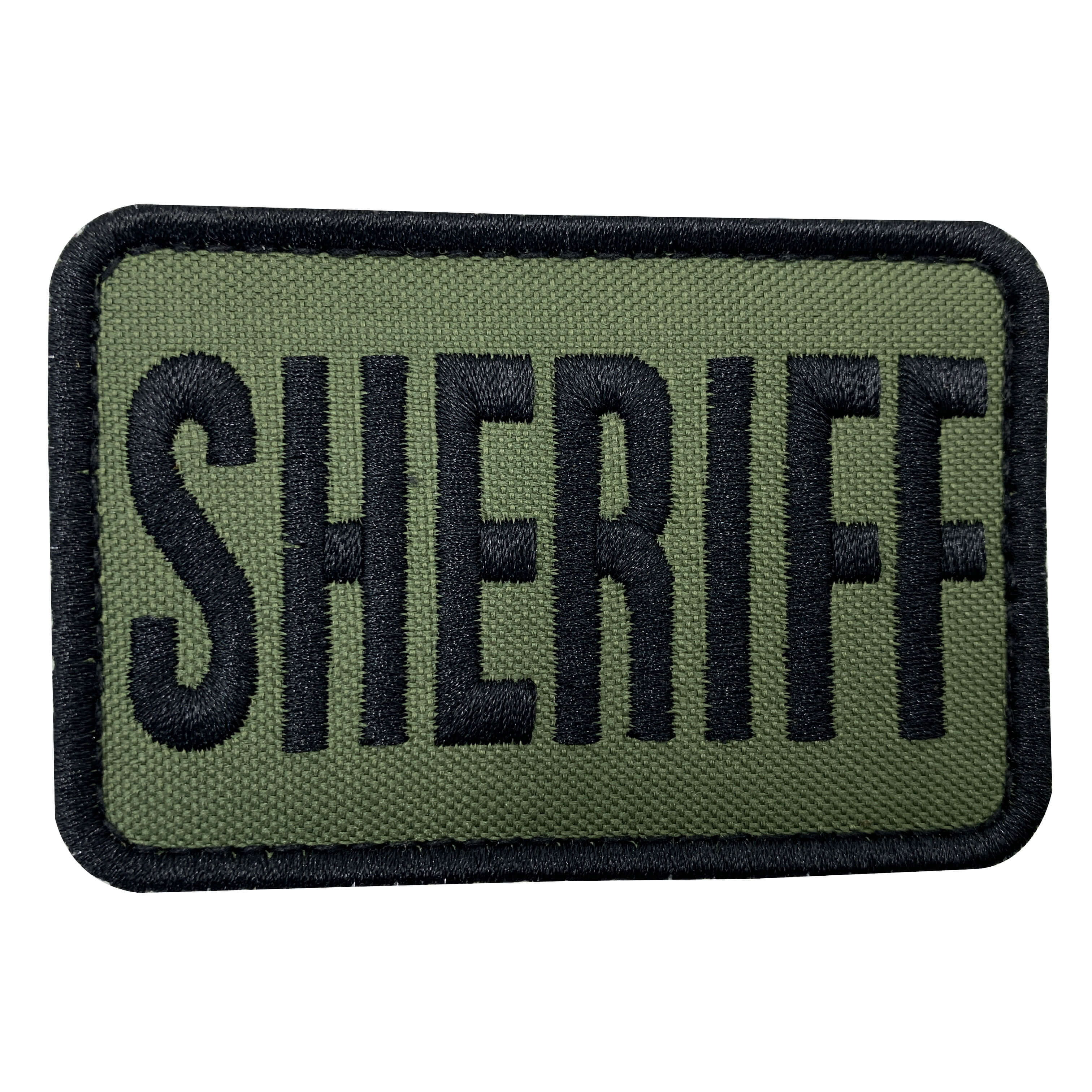uuKen 3x2 inches Small Embroidery County Deputy Sheriff Patch Embroide