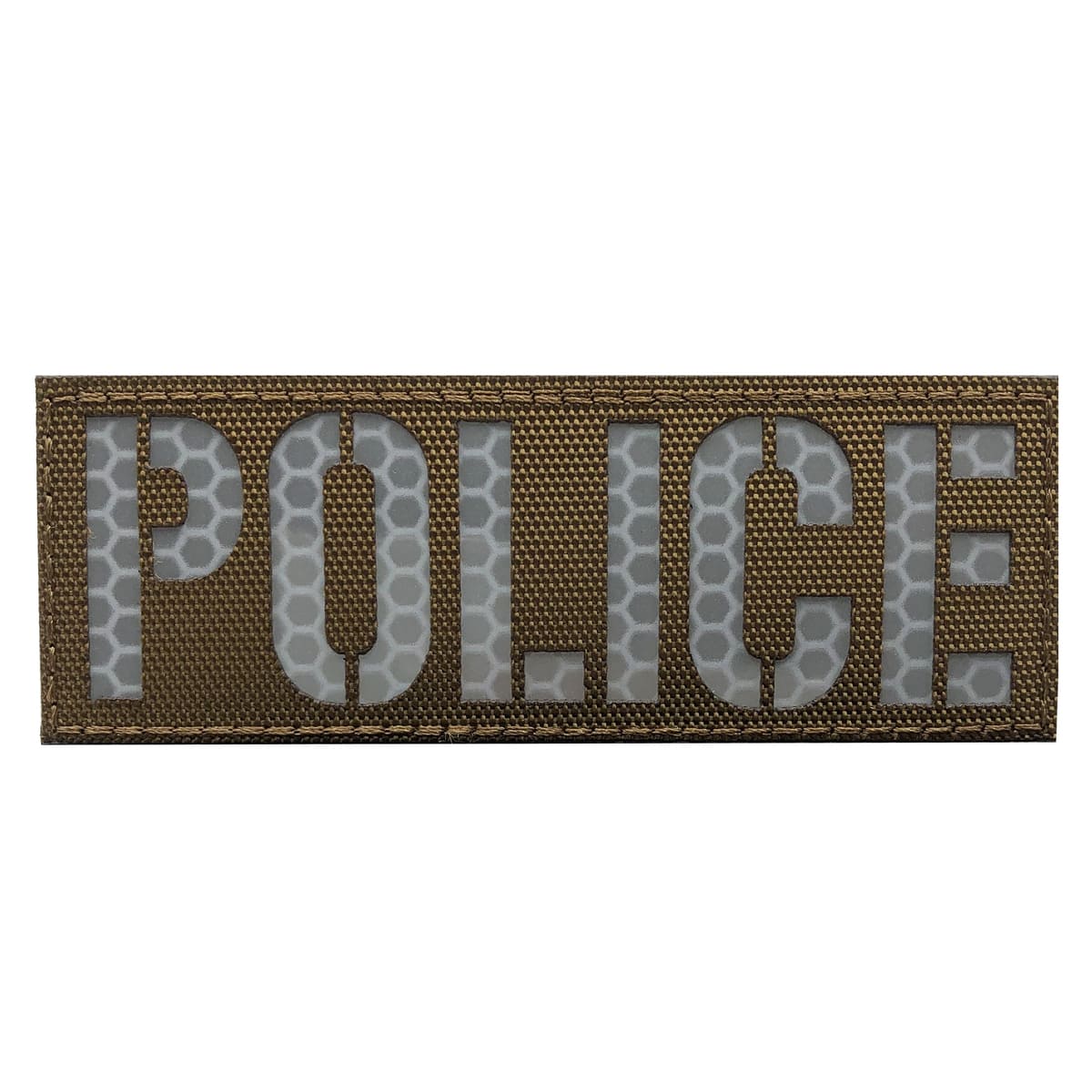 uuKen 4x1.4 inches Reflective Laser Cut Cutting Police Department Offi