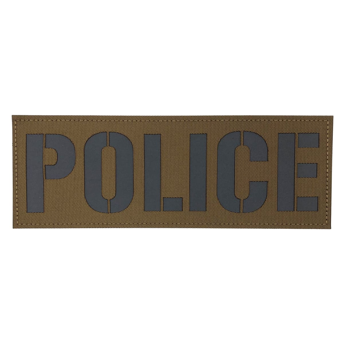 uuKen 8.5x3 inches Large Vest Reflective Police Patch Hook and Loop Fa