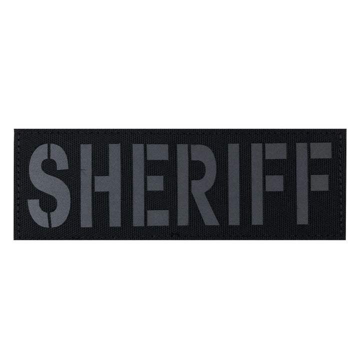 uuKen 6x2 inches Big Reflective Sheriff Patch for Tactical Uniforms or