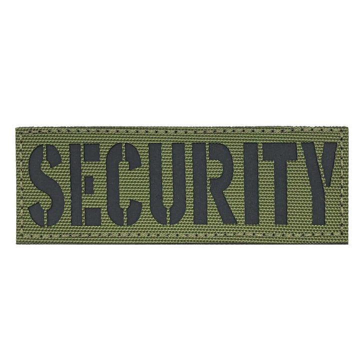 uuKen 4x1.4 inches Reflective Laser Cut Security Guard Officer Morale